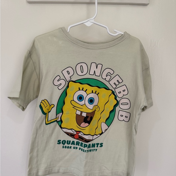 Zara | Shirts & Tops | Zara Spongebob Tee 45 Years | Poshmark